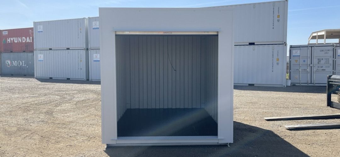 10 ft Shipping Container with Roll Up Door | 10' Portable Storage ...