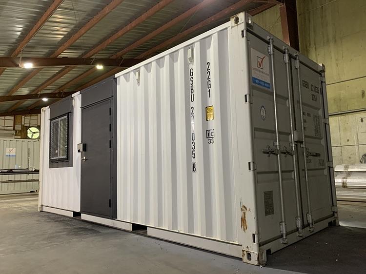 20ft Basic Office Container | 20' Job Box Containers