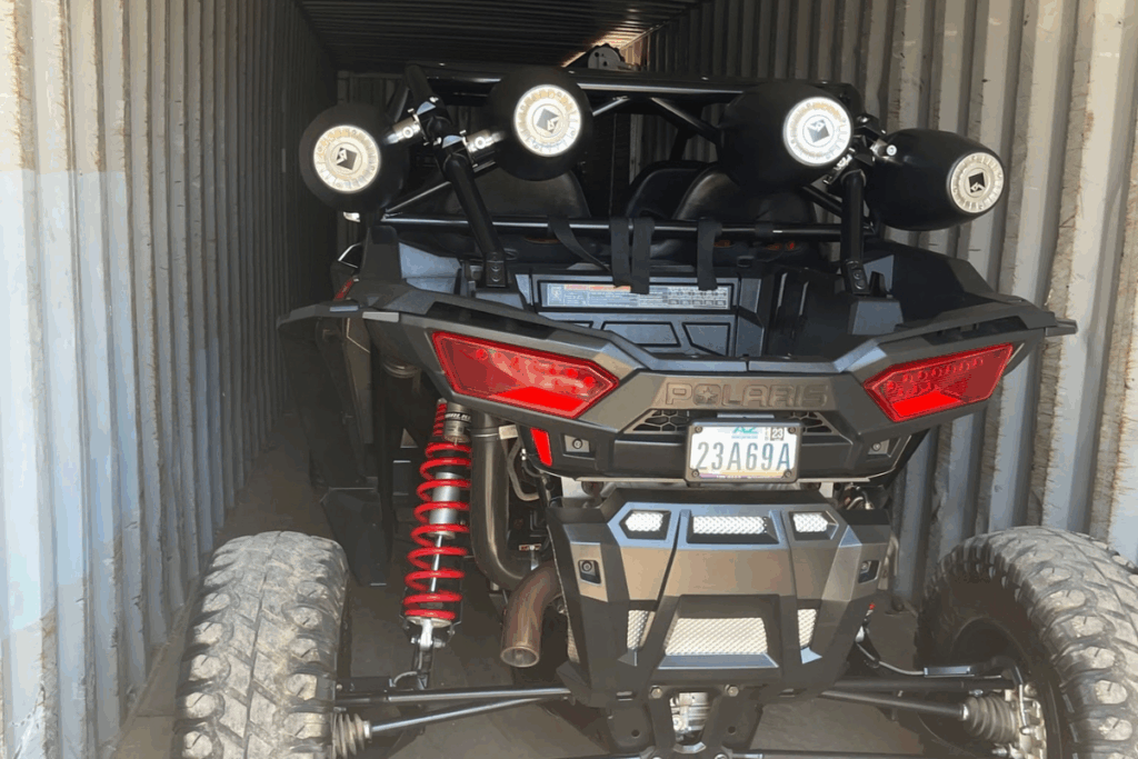 Storing a Vehicle in a Shipping Container | Safe Car & Equipment ...